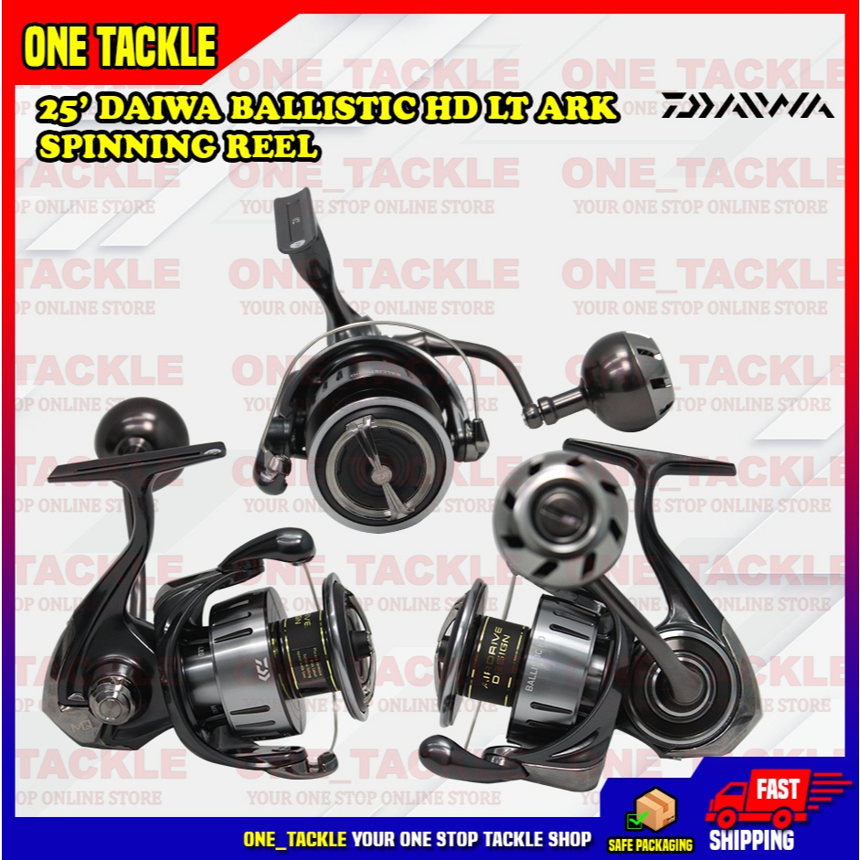 Daiwa Ballistic HD LT ARK spinning reel 2025 | Shopee Malaysia