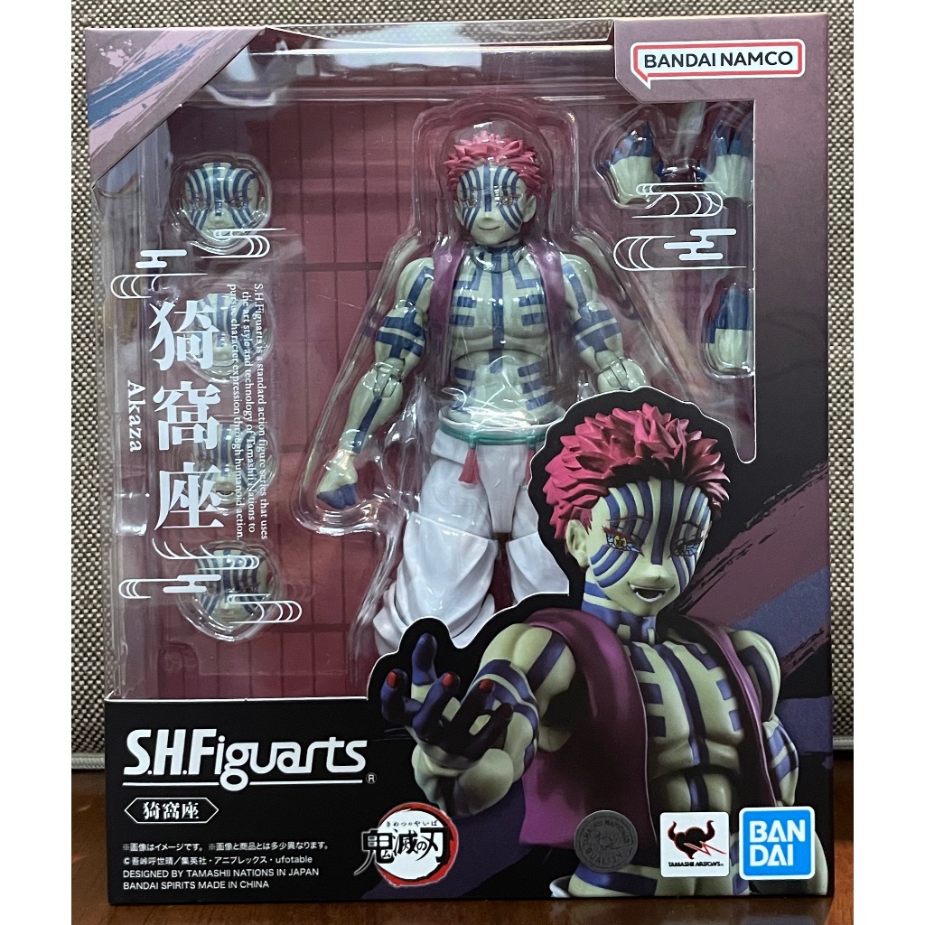 S.H.Figuarts [SHF] Demon Slayer "Uppermoon 3" Akaza | Shopee Malaysia
