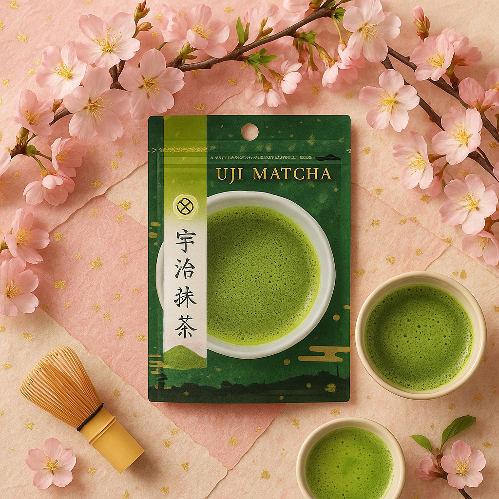 Uji Matcha Powder 50g - Authentic Japanese Matcha Green Tea Powder from ...
