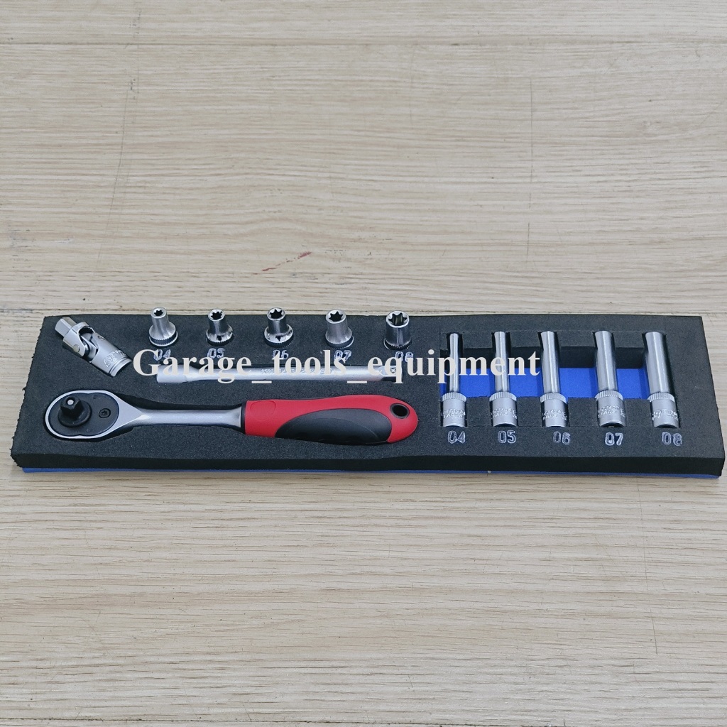(CLEAR STOCK) 14Pcs External Torx Socket Set (E4~E20) | Shopee Malaysia