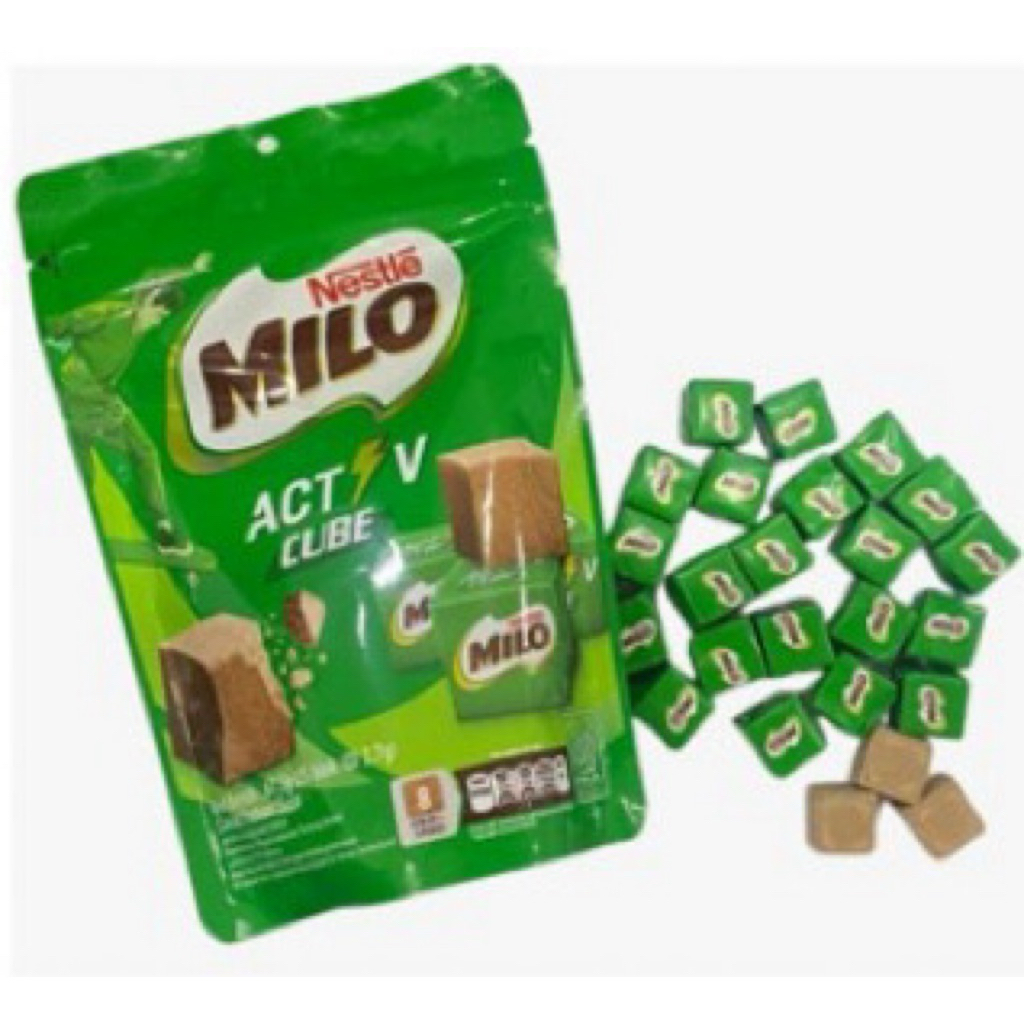 Nestle Milo Cokelat Paduan Susu | Milo Chocolate Cube 25’s | Shopee ...