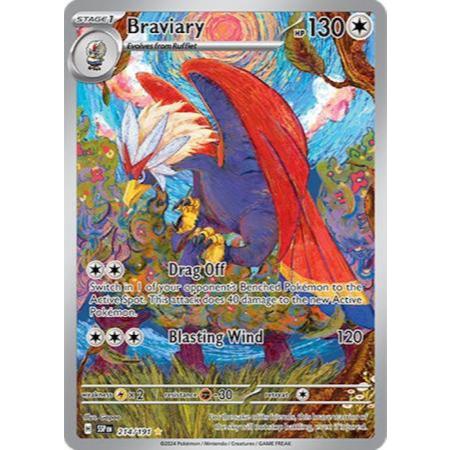 Pokémon TCG - Braviary - 214/191 - Illustration Rare | Shopee Malaysia