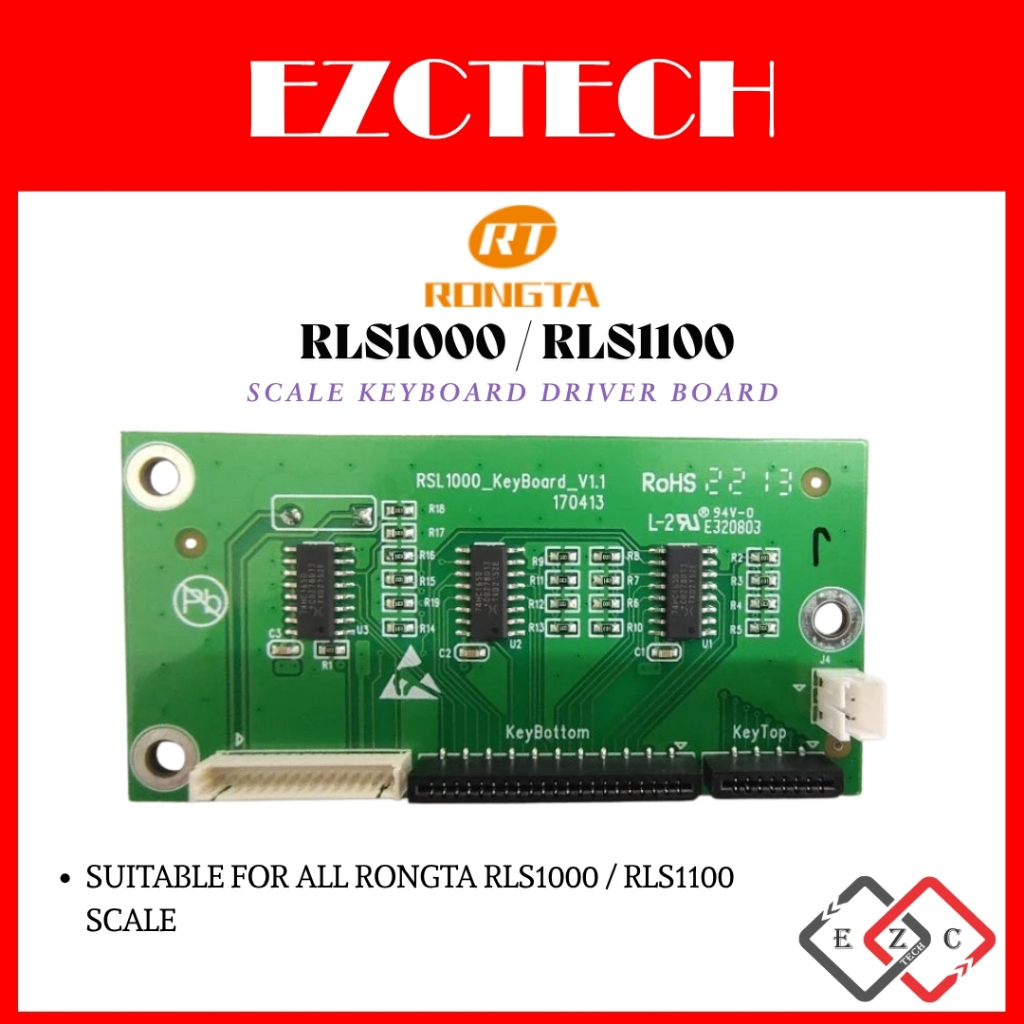 Rongta rls1000/1100 15/30kg scale keyboard driver board | Shopee Malaysia