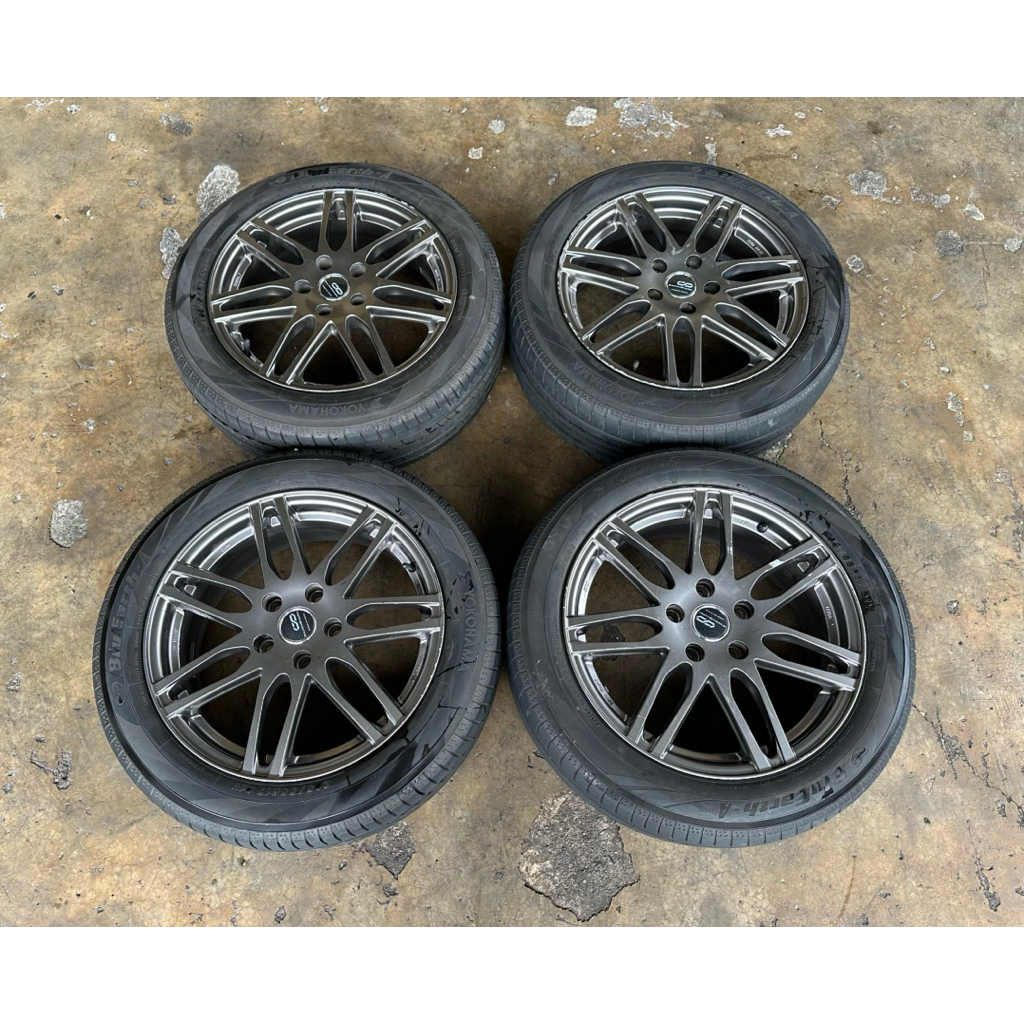 Enkei Sport Rim 17 inch JDM 17X7J 5X114.3 ET48 Japan Made Used Japan 🇯🇵 ...