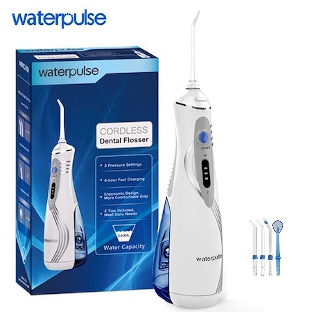 Waterpulse V400 Plus Wireless Rechargeable Water Flosser Oral Irrigator ...