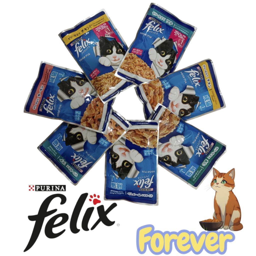 FELIX® As Good As It Looks in Jelly Series - Chicken, Mackerel, Salmon ...