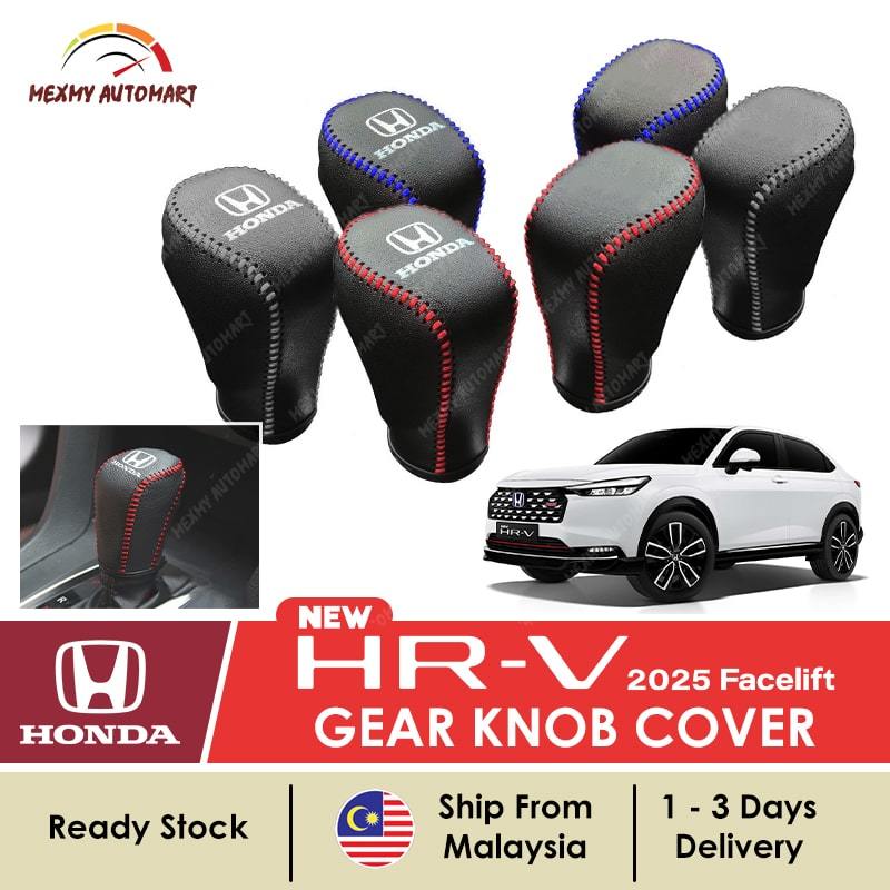 [NEW] Honda HRV 2025 Facelift Gear Knob Cover Genuine Leather ...