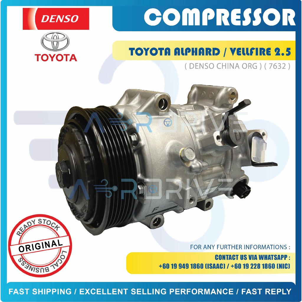 DENSO CHINA ORIGINAL TOYOTA ALPHARD 2.5 / VELLFIRE 2.5 / LEXUS NX200 ...