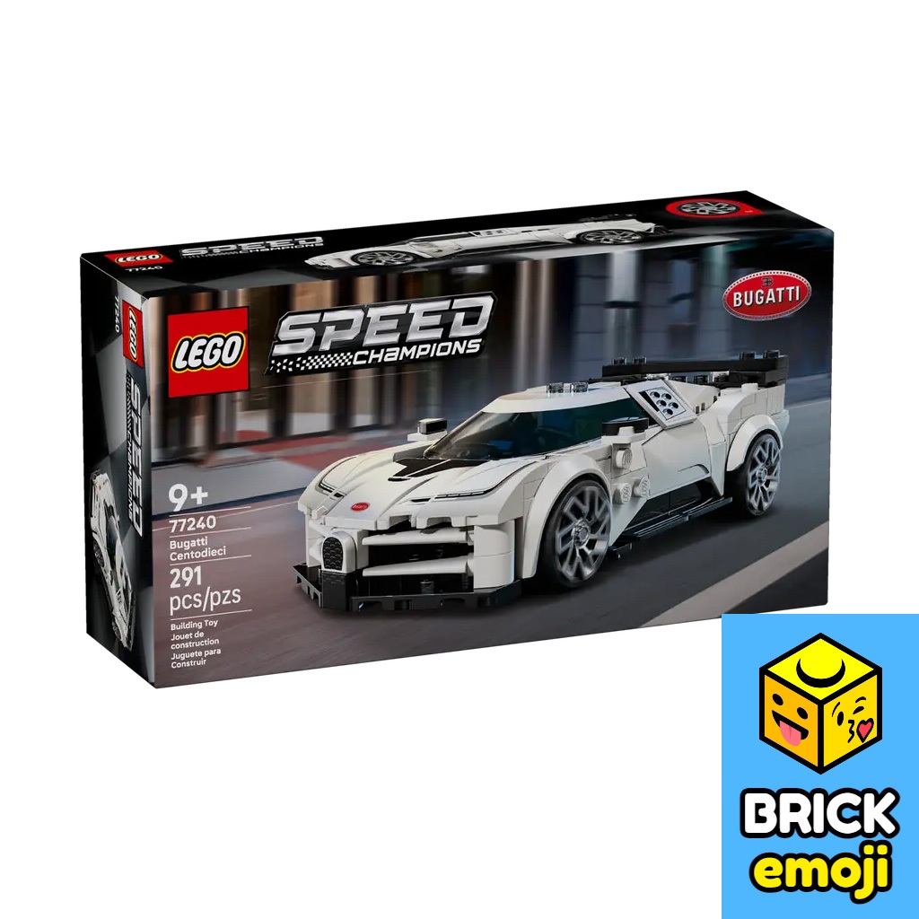 LEGO 77240 Speed Champions Bugatti Centodieci Hyper Sports Car | Shopee ...