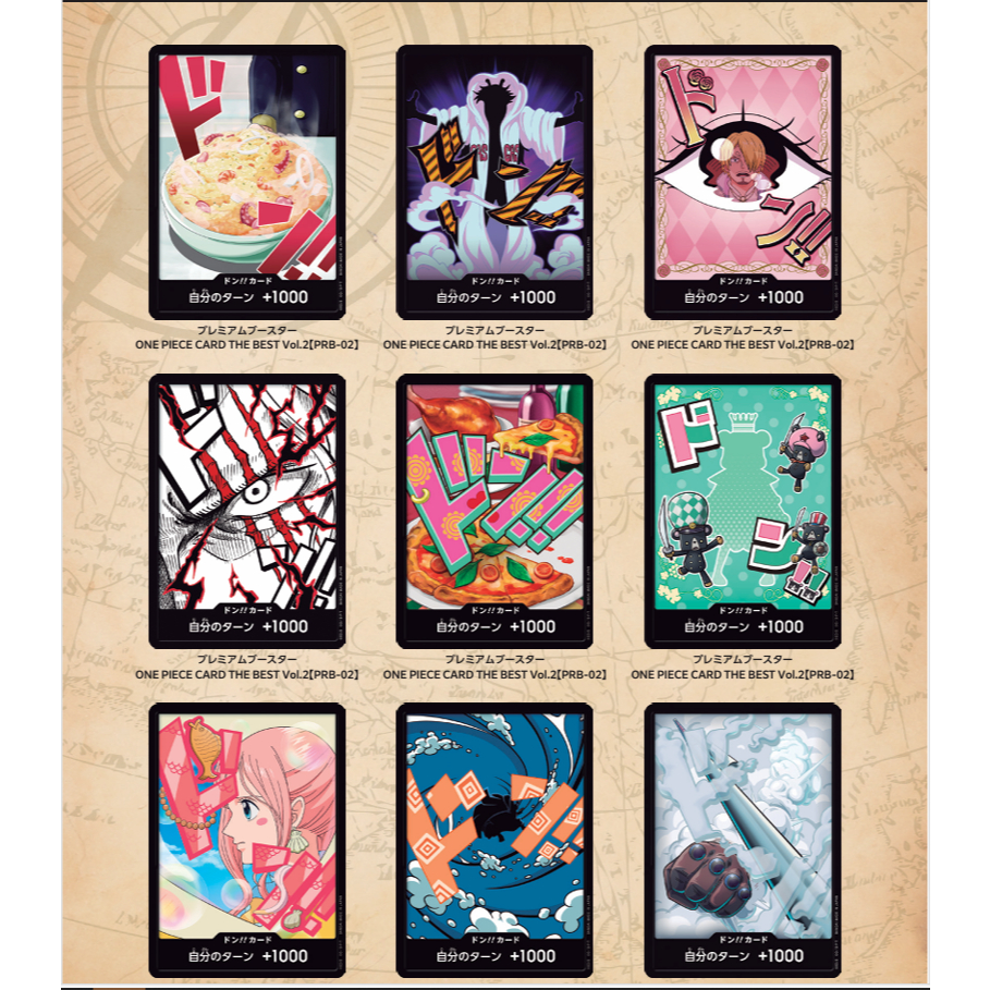 One Piece TCG PRB-02 Don Cards (Non Foil) | Shopee Malaysia
