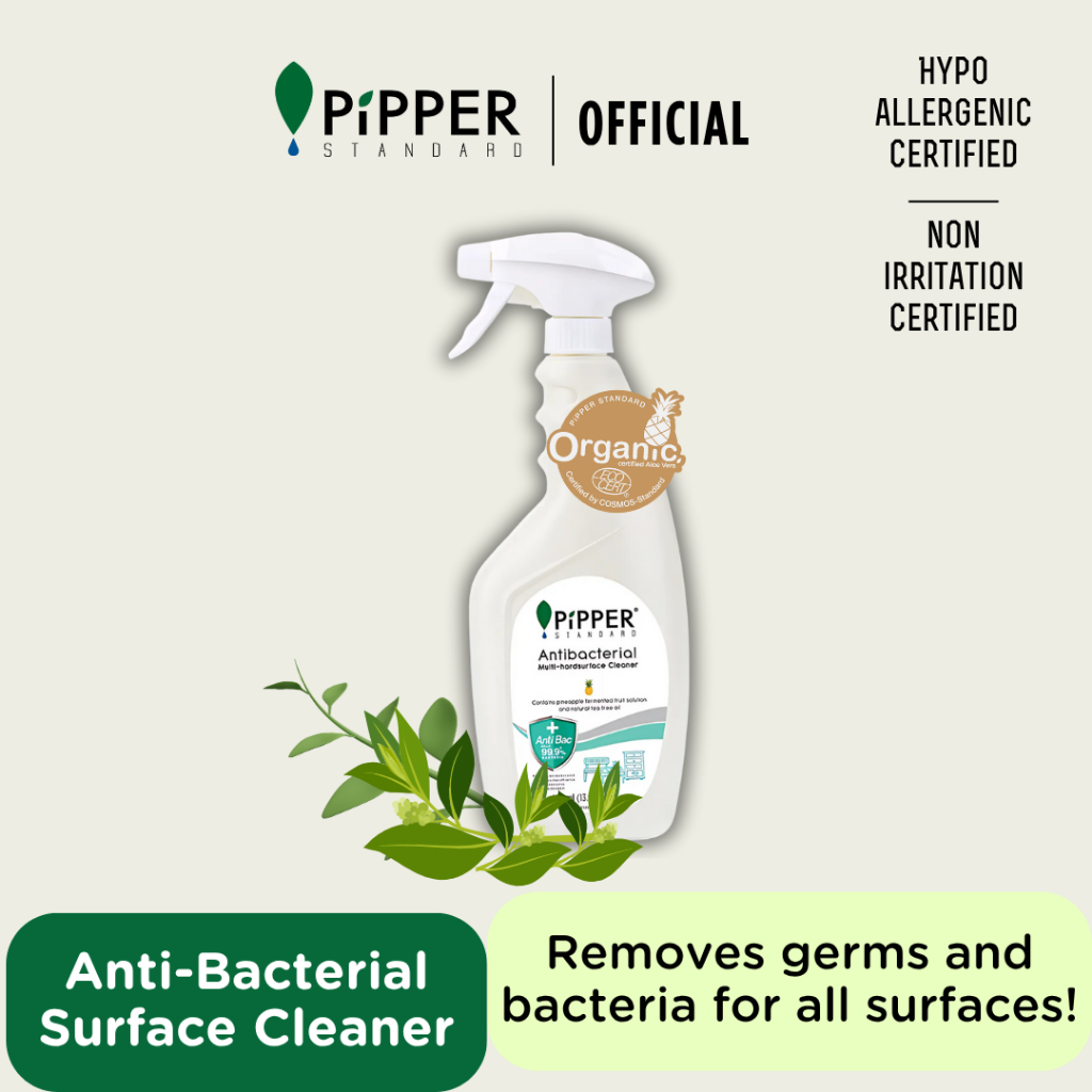 Pipper Standard Anti-Bacterial Multi-Hardsurface Cleaner 400ml | Shopee ...