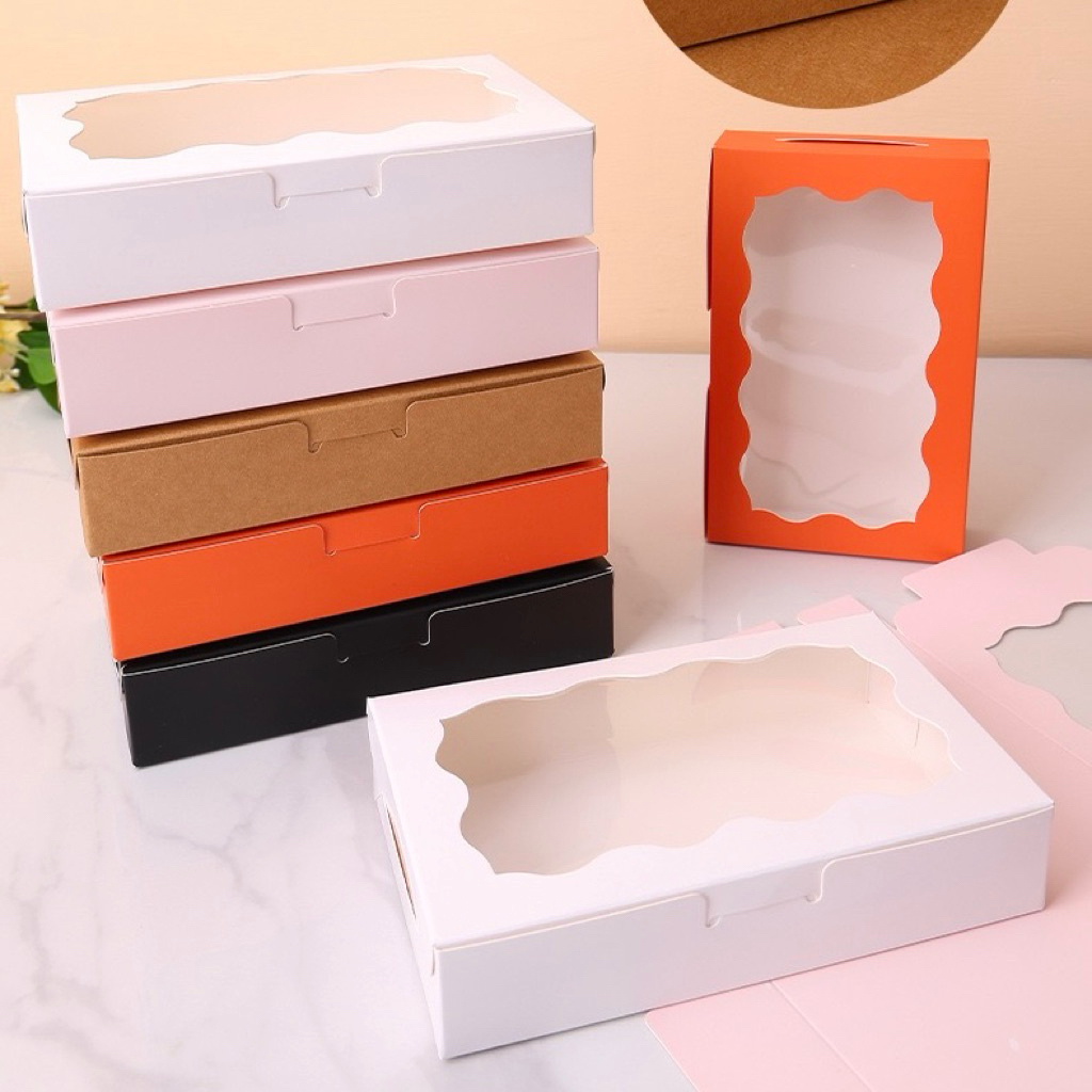 Multipurpose pastry packing box Egg tart box Cake box Bakery packaging ...