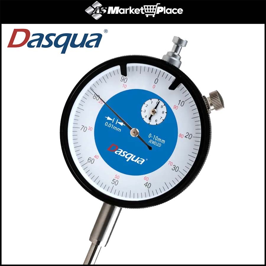 DASQUA High Accuracy Dial Indicator With Calibration Certificate - Lug ...
