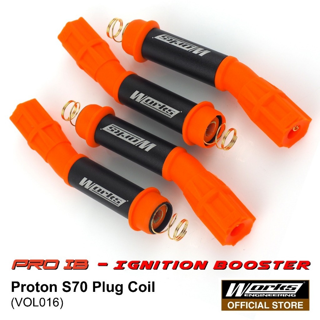 Proton S70 Works Engineering 24K Gold Plated Ignition Coil | Shopee ...
