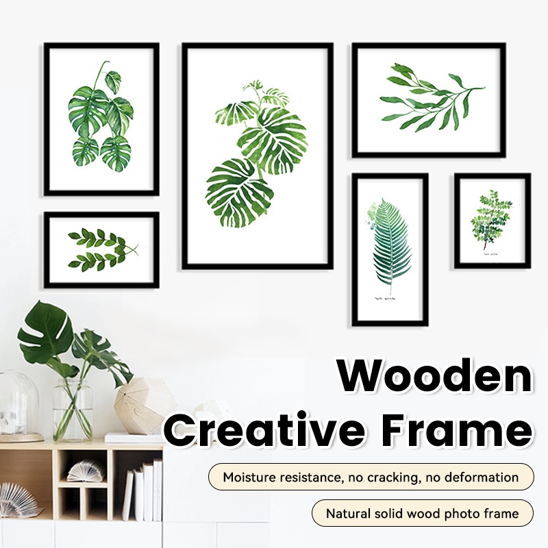 Ikea Flat A3 A4 Black Picture Frame Composite Wood with Shatterproof ...