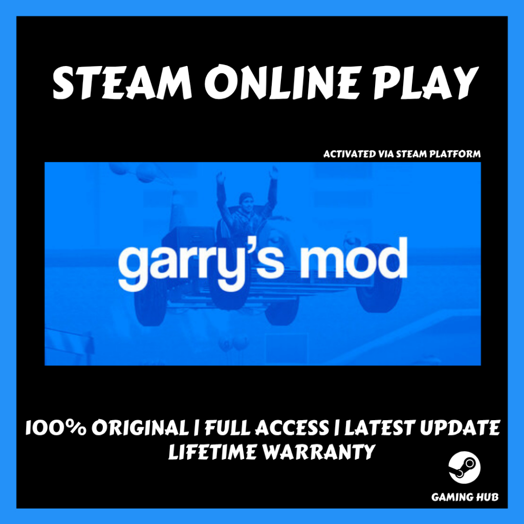 Garry's Mod Steam Online Game - Full DLC & Lifetime Guarantee | Shopee Malaysia