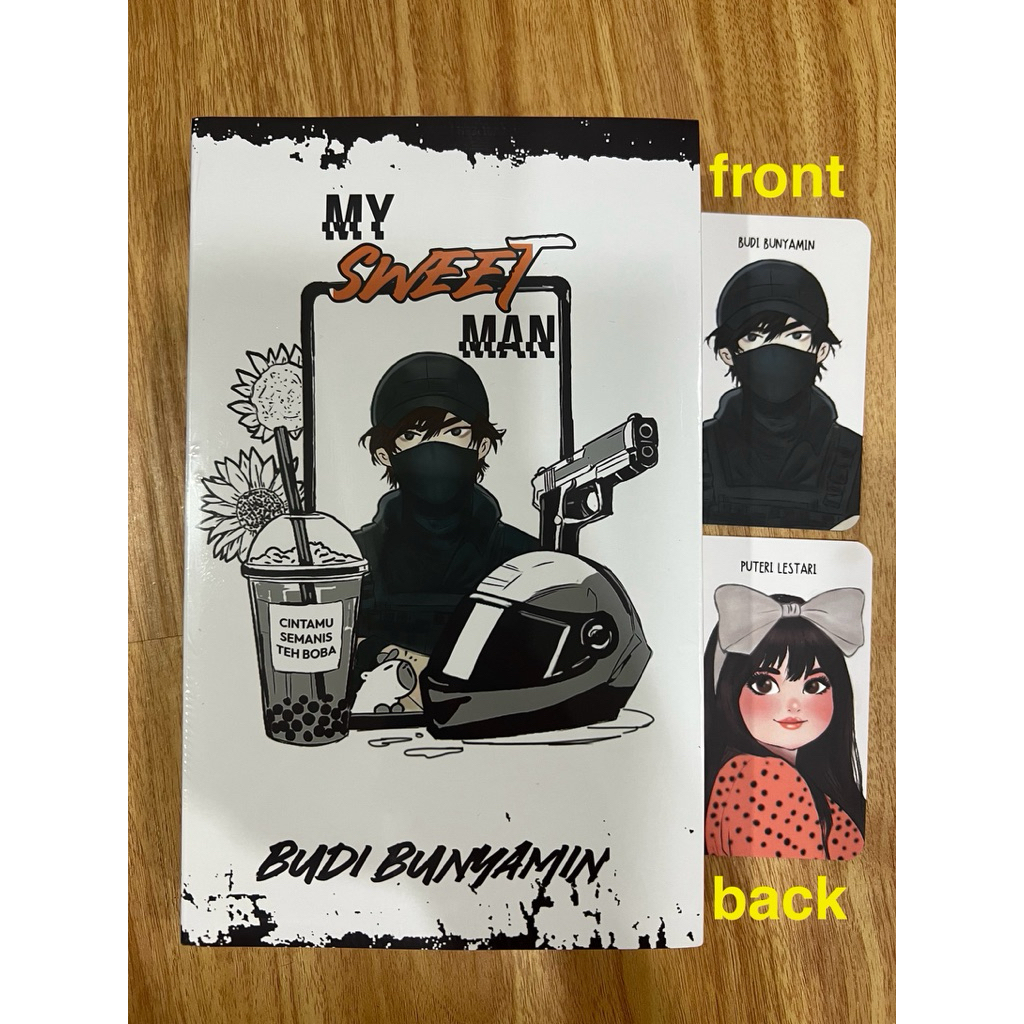 🍒NEW READY STOK ++ 1 PC & DUST JACKET🍒NOVEL MY SWEET MAN PENULIS MELL ...