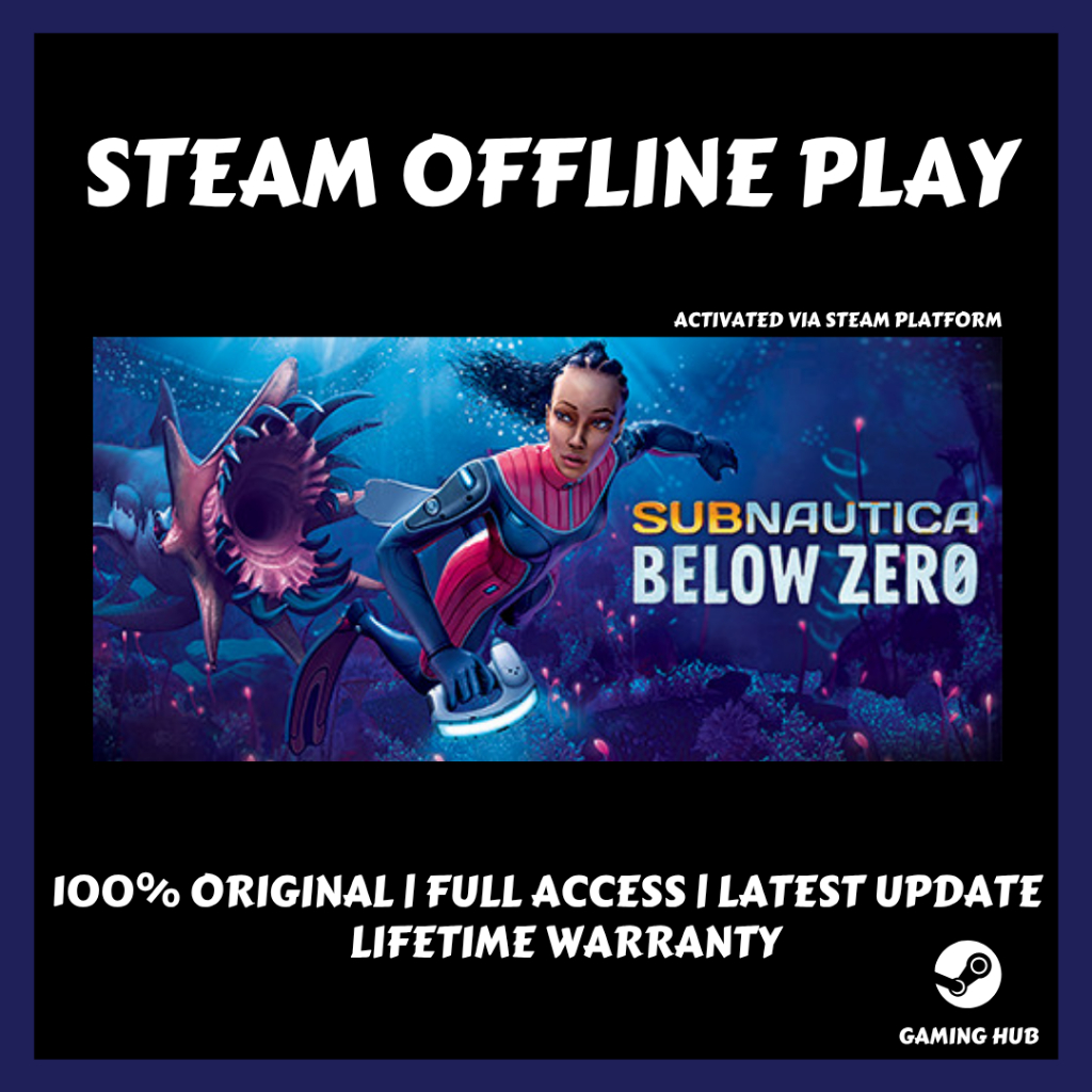 Subnautica: Below Zero Steam Offline Game - Full DLC & Lifetime ...