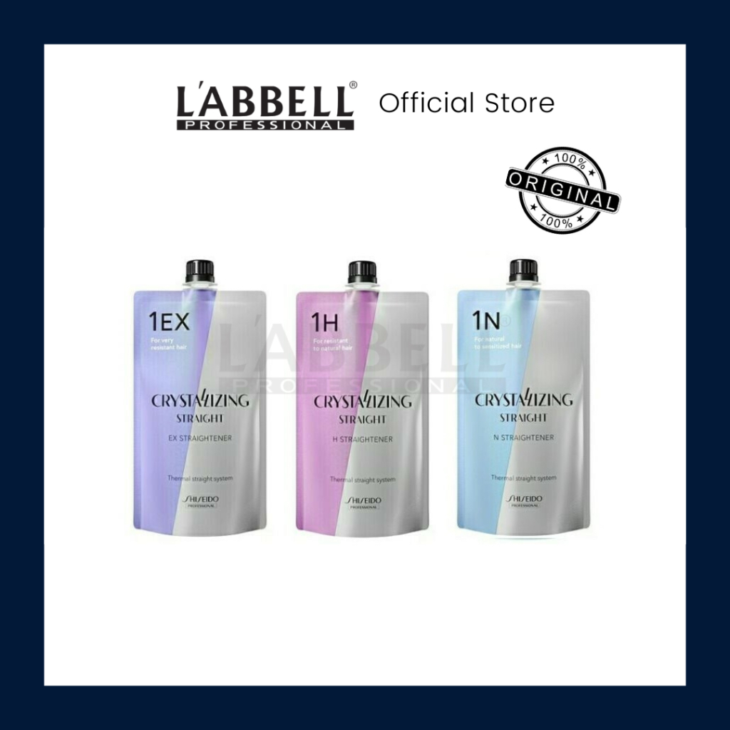 Shiseido Rebonding Cream Set (H1/EX1/N1 400g + Neu400g) (New Packing ...
