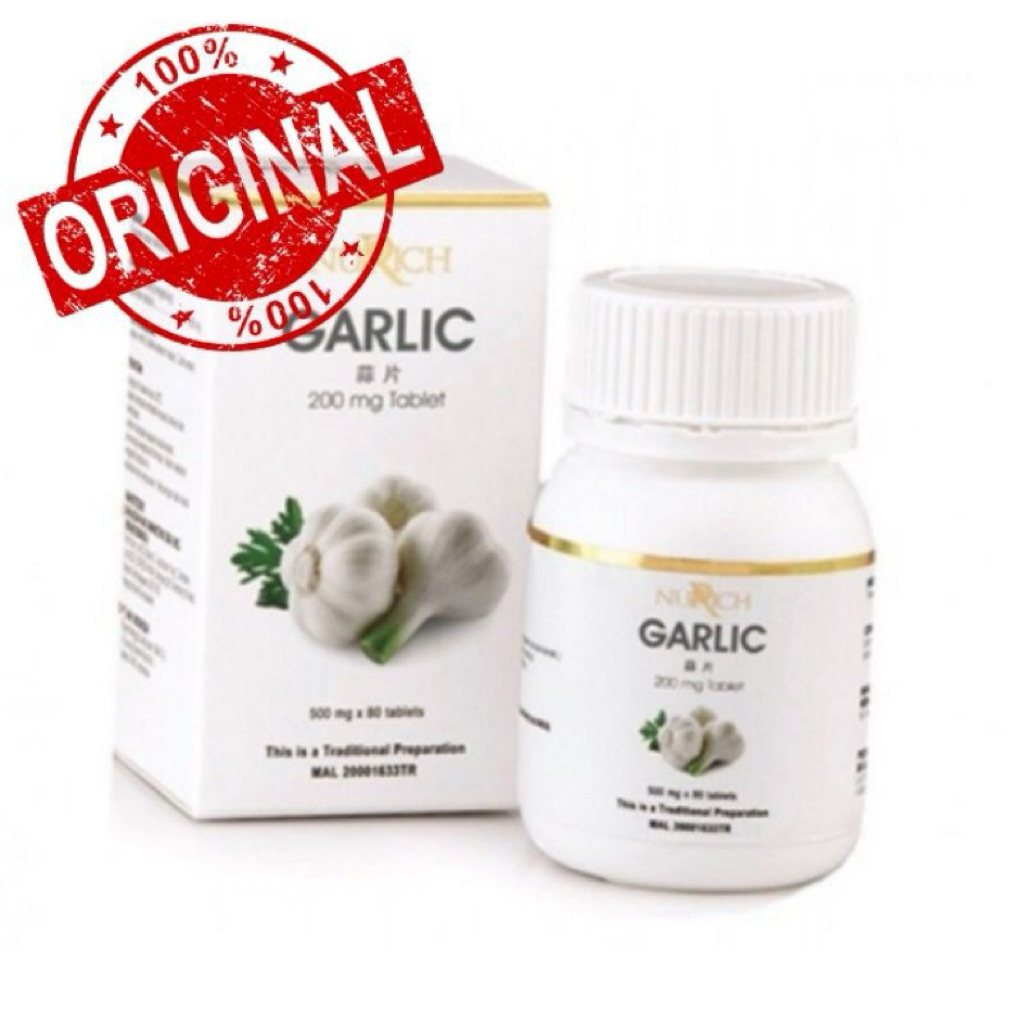 GARLIC HAI O 200MG TABLET 💯 ORIGINAL | Shopee Malaysia