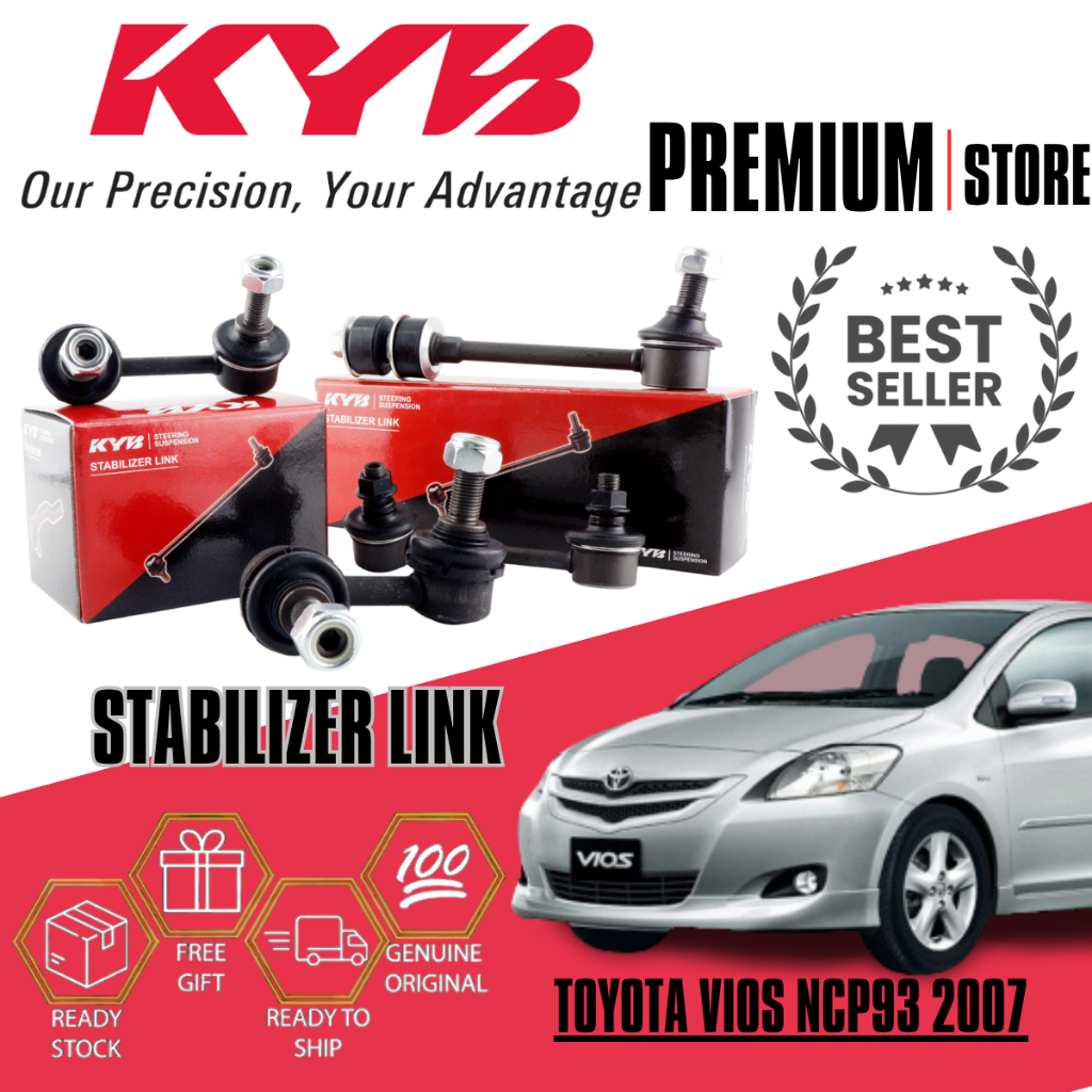 Kayaba Suspension Kit (Stabilizer Link) - Toyota Vios NCP93 1.5L 2007 ...