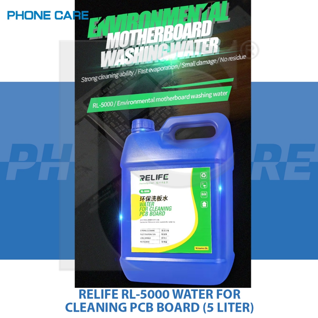 Relife RL-5000 Water For Cleaning Pcb Board (5 Liter) | Shopee Malaysia