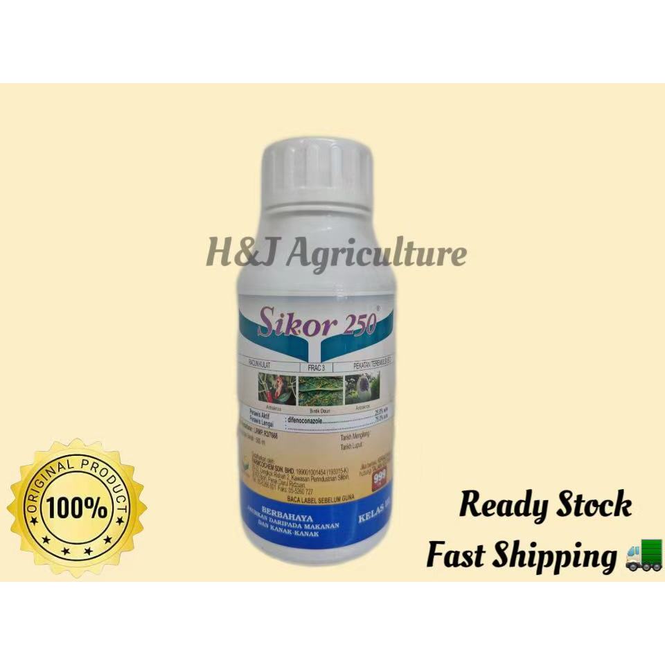 500ML SIKOR 250 DIFENOCONAZOLE 25.0% RACUN KULAT ANTRAKNOS ALTERNARIA ...