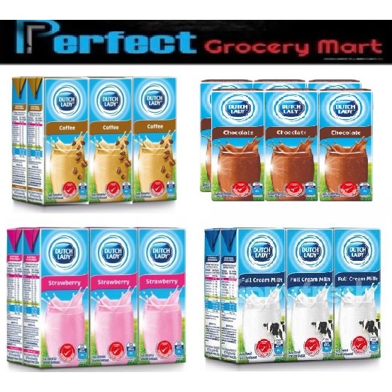 ⚡24hour Delivery⚡ DUTCH LADY UHT MILK I PCS / 6X200ML FULL CREAM ...