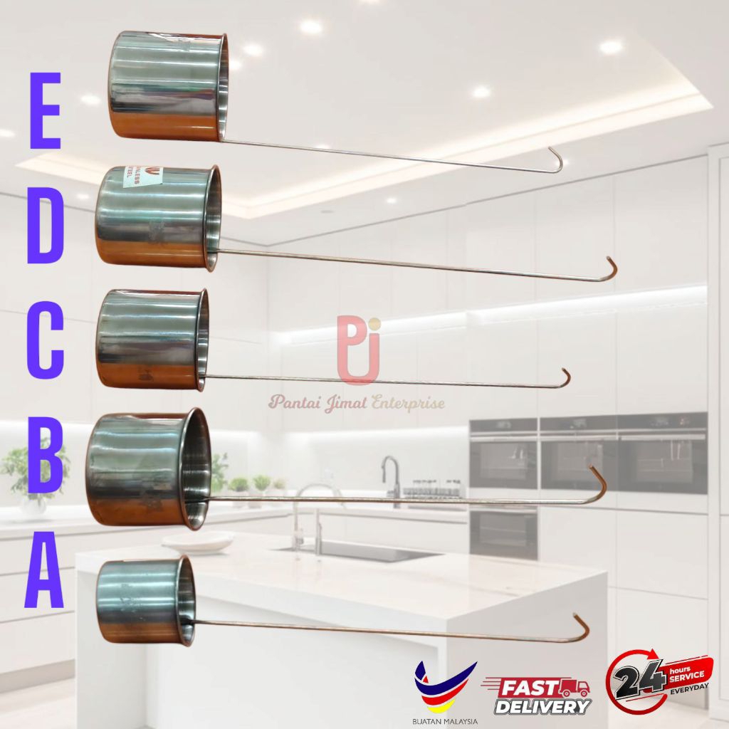 Senduk Gula / Senduk Minyak / Gayung Air Gula/ Mini Syrup Ladle ...