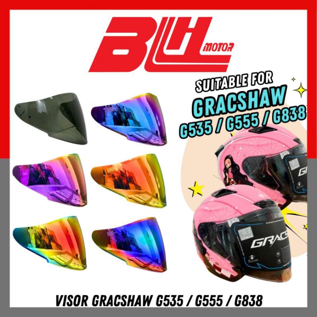 Gracshaw VISOR G838 / G838 V2 Gaizer II JF4 / Xdot G515 Visor Siang ...