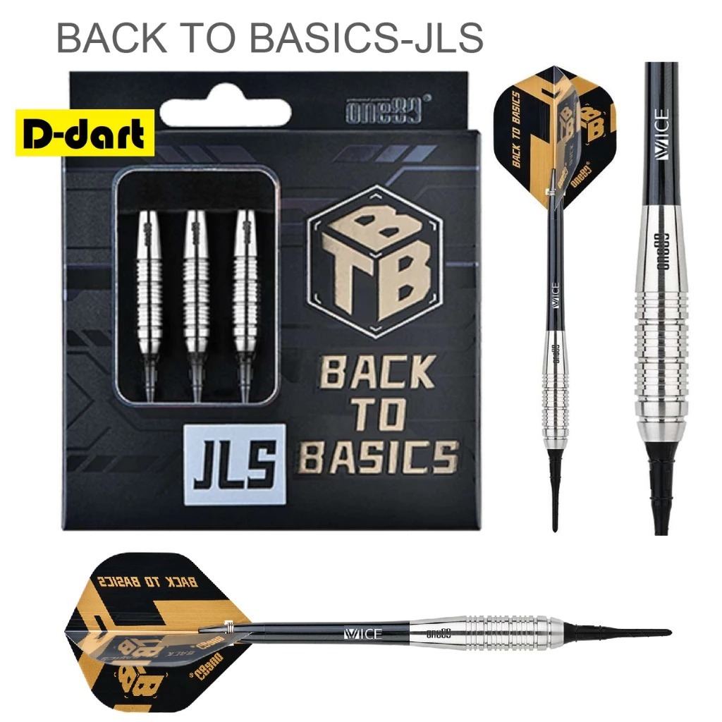 ONE80 SOFT TIP DART - 20G (JLS) BACK TO BASICS VHD 90% TUNGSTEN DARTS ...