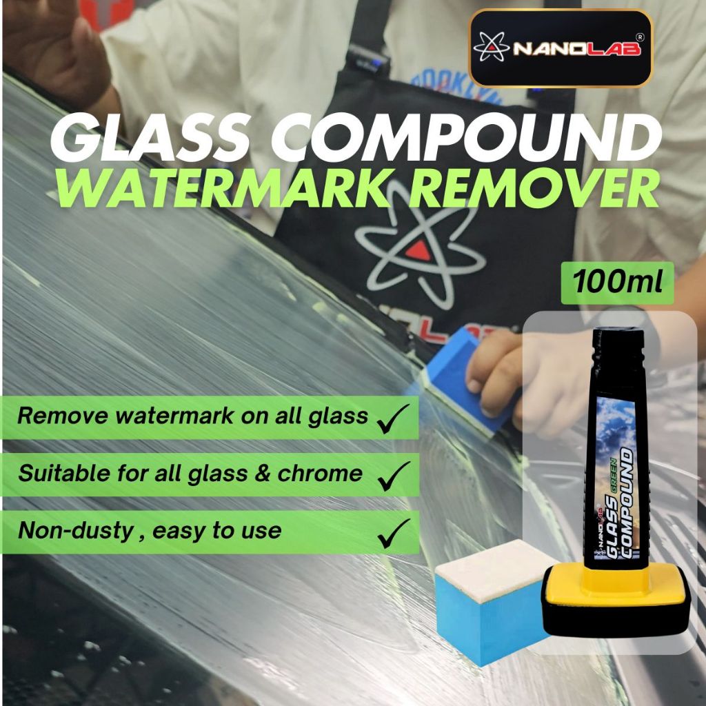 [New Product] Glass Compound | Watermark Remover on all Glass & Chrome ...