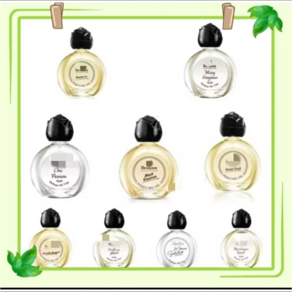 (SBS) Perfume Oil MUSK BLOSSOM OCEAN FRESH DEWBERRY CHIC PASSION ...