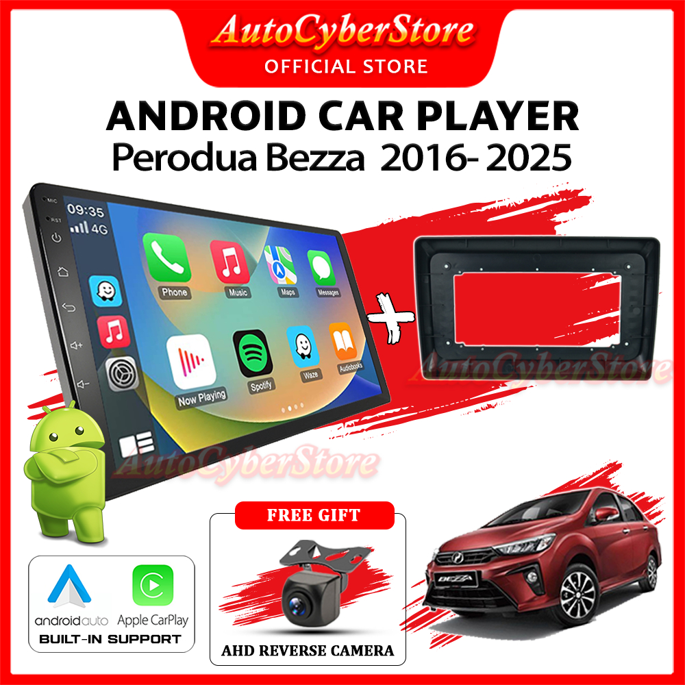 Perodua Bezza 2016 - 2025 Android 13 Quad Core 10" QLED Screen Android ...