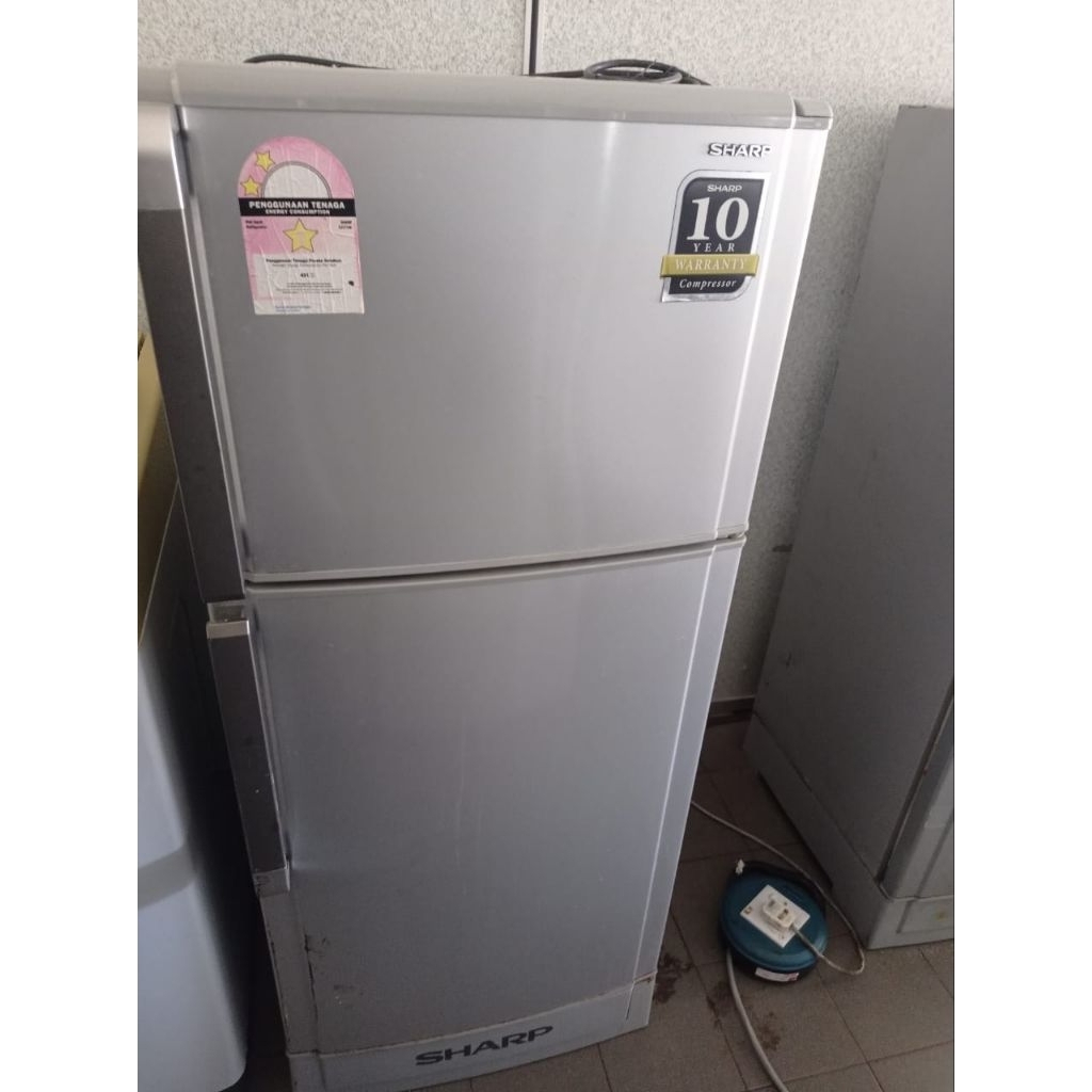 ORIGINAL USED SHARP REFRIGERATOR MODEL SJ171M FREEZER POCKET DOOR ...