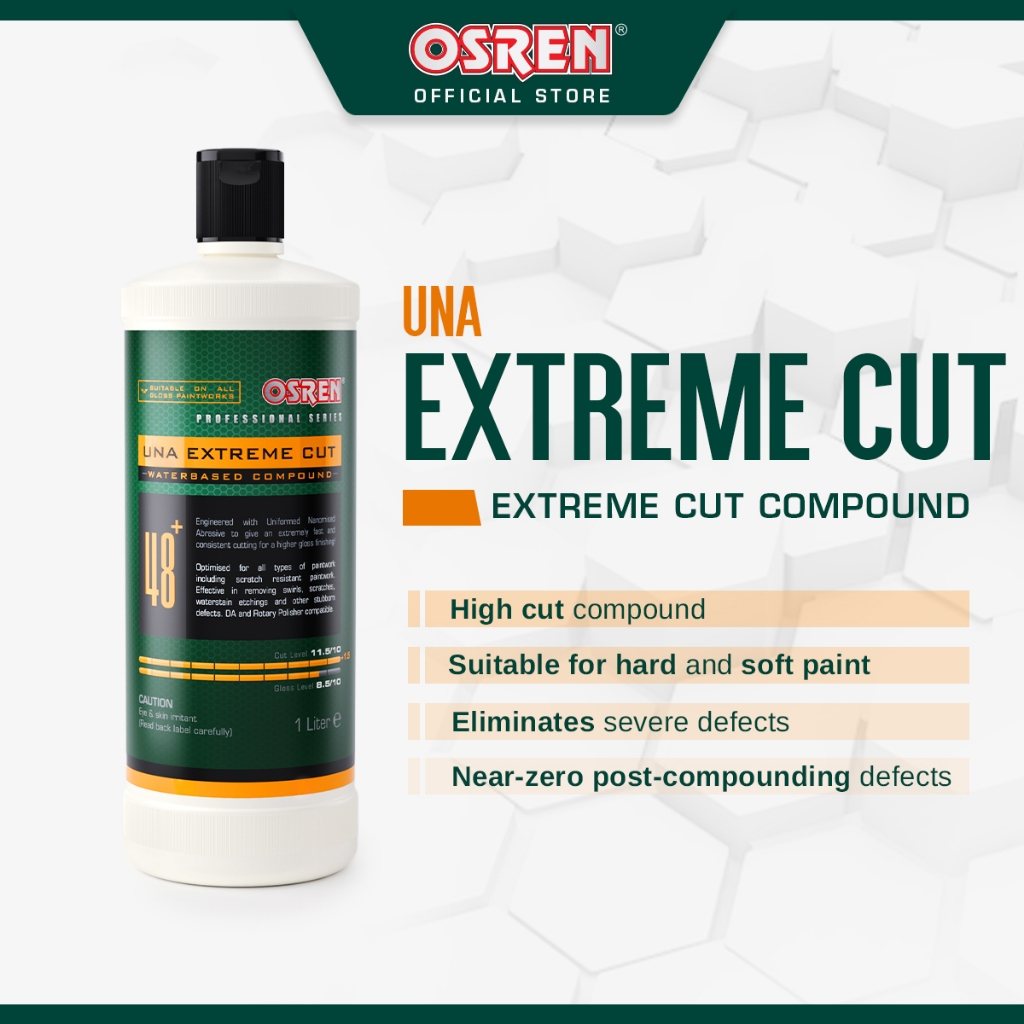 UNA Extreme Cut 48+ (Fast Cut Compound) - For quick removal of severe ...