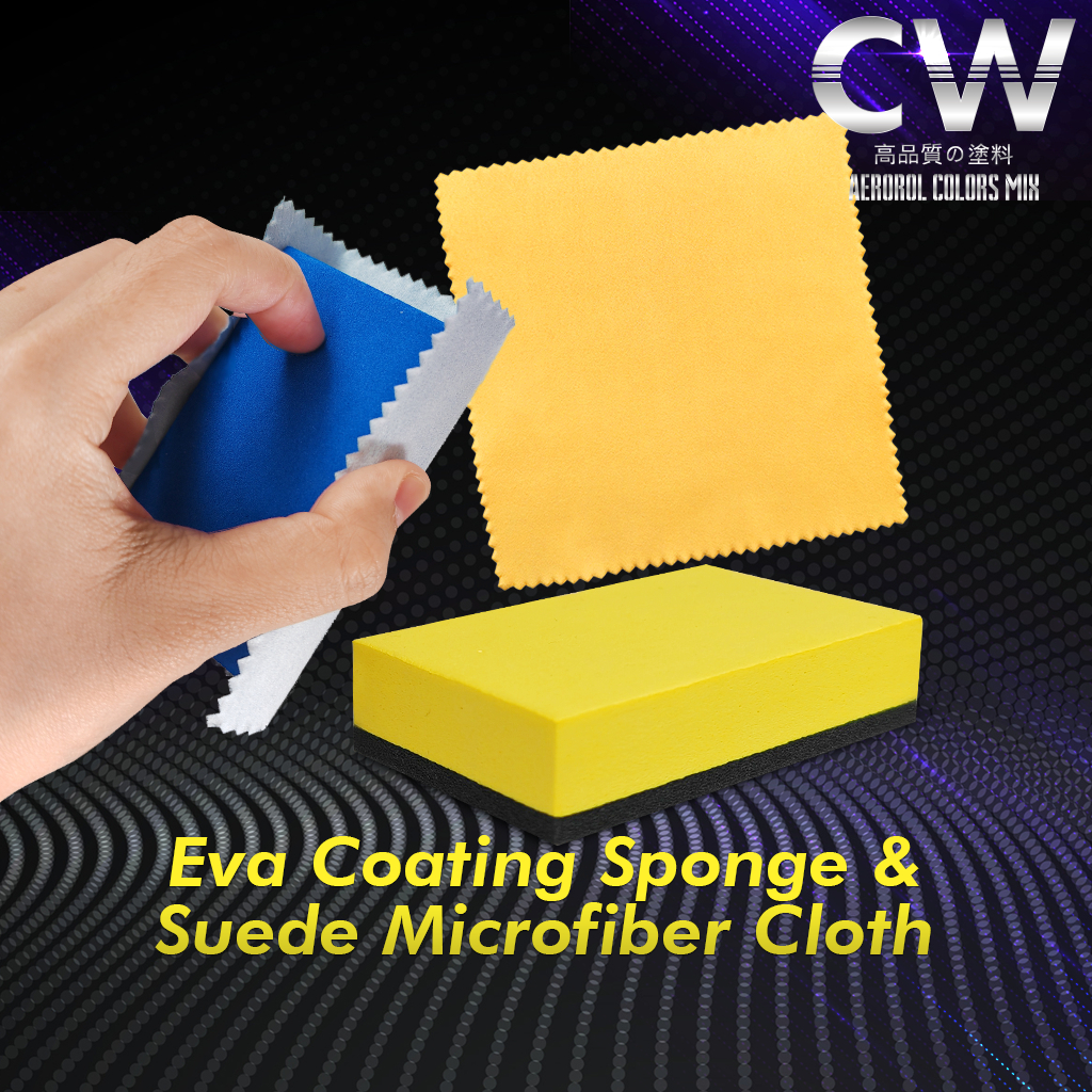 EVA Coating Applicator Pad Car Wax Sponge Ceramic Coating Sponge Car ...