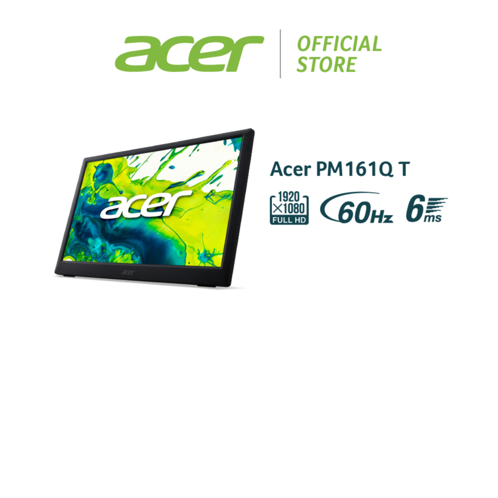 ACER PM161QT/PM161Q T TOUCH PORTABLE MONITOR (Touchscreen/15.6"/ 60Hz ...