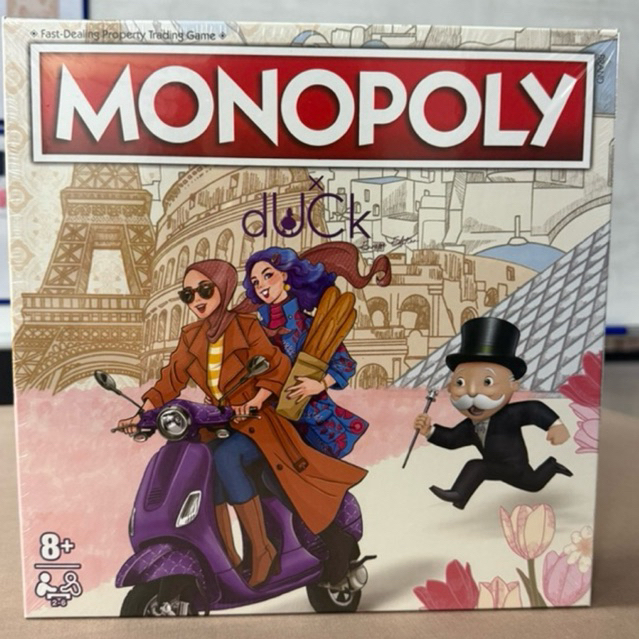 MONOPOLY X DUCK Europe Edition Limited Edition Board Game Family ...