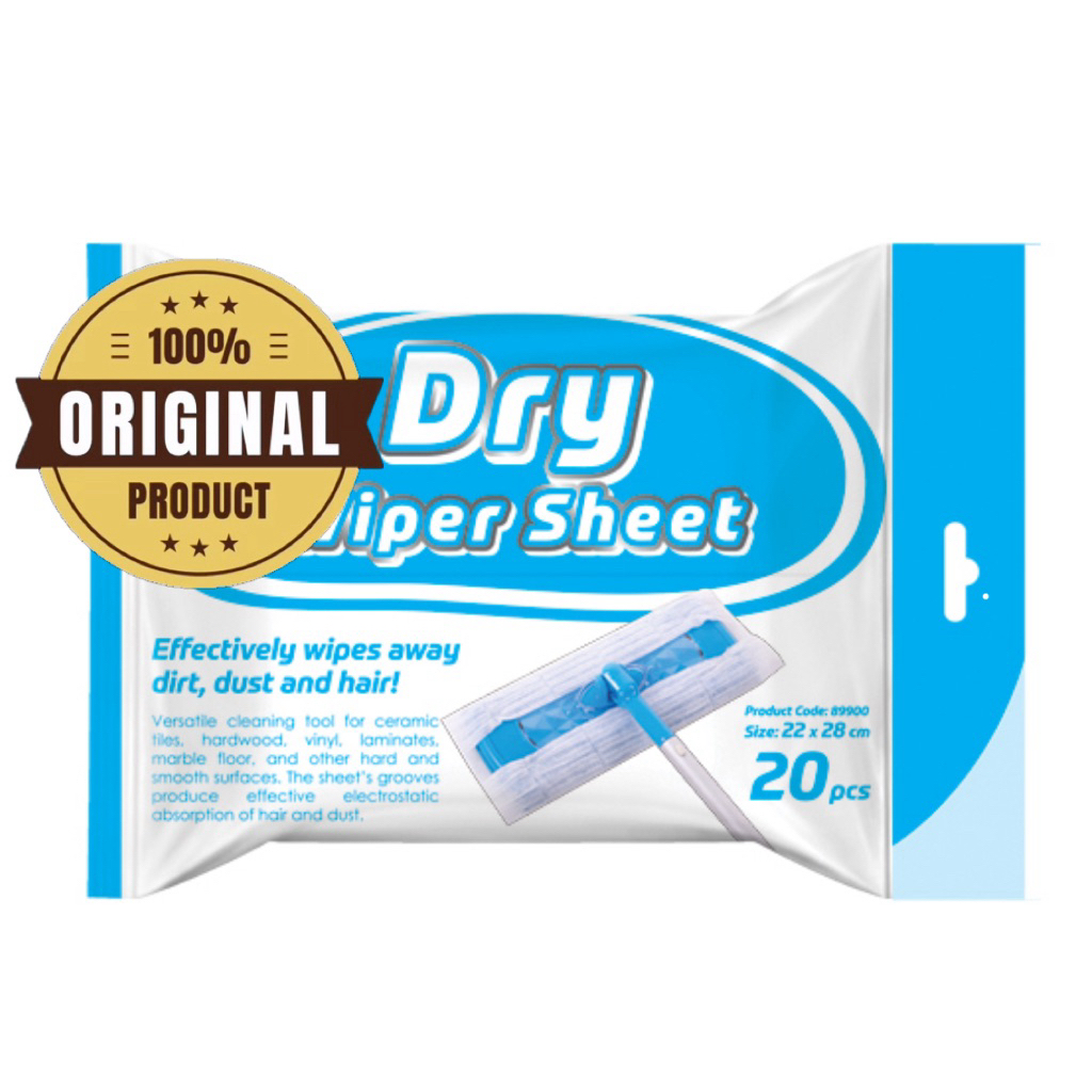 C’ Dry Wiper Sheet kering wipes 20 pcs | Shopee Malaysia