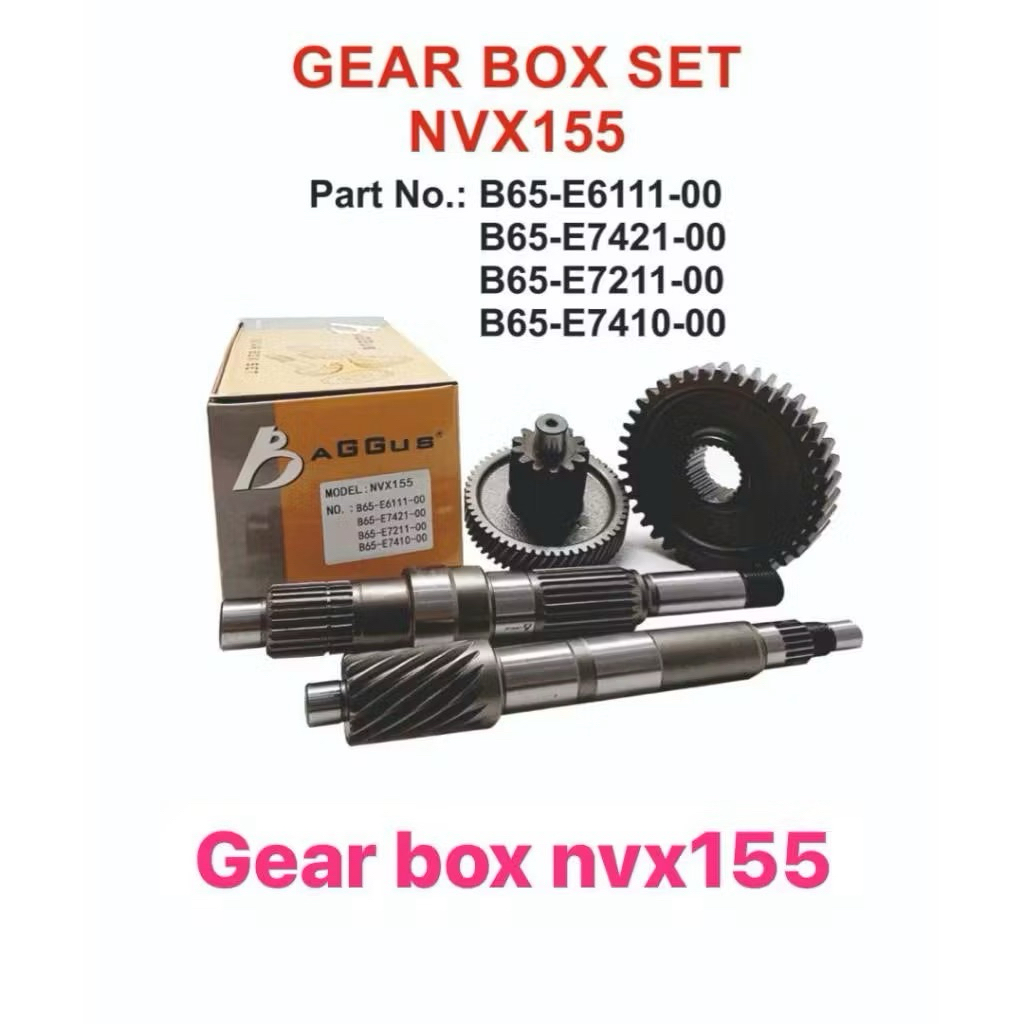 YAMAHA B65 NVX 155 AEROX 155 SCOOTER GEAR BOX SET FULL COMPLETE ...