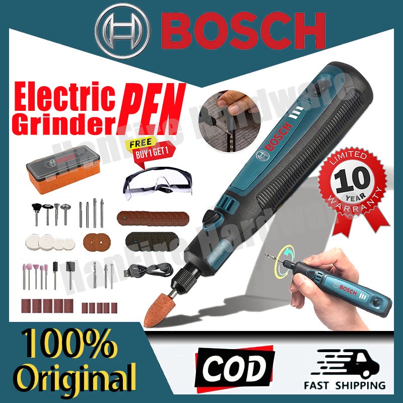 Bosch Mini Grinder Engraver Pen Wireless Electric Jade Carving Set ...
