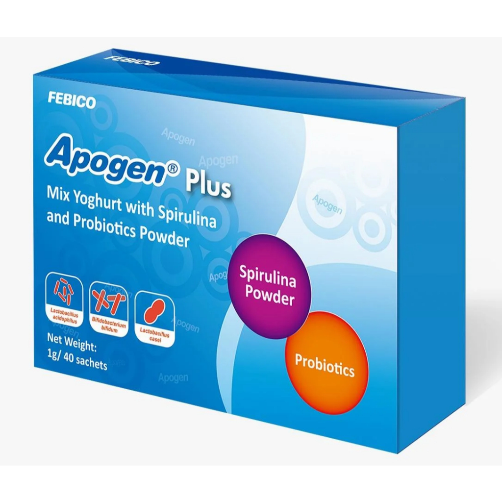 Apogen Plus Sachet 40s (EXP: 02/2027) | Shopee Malaysia