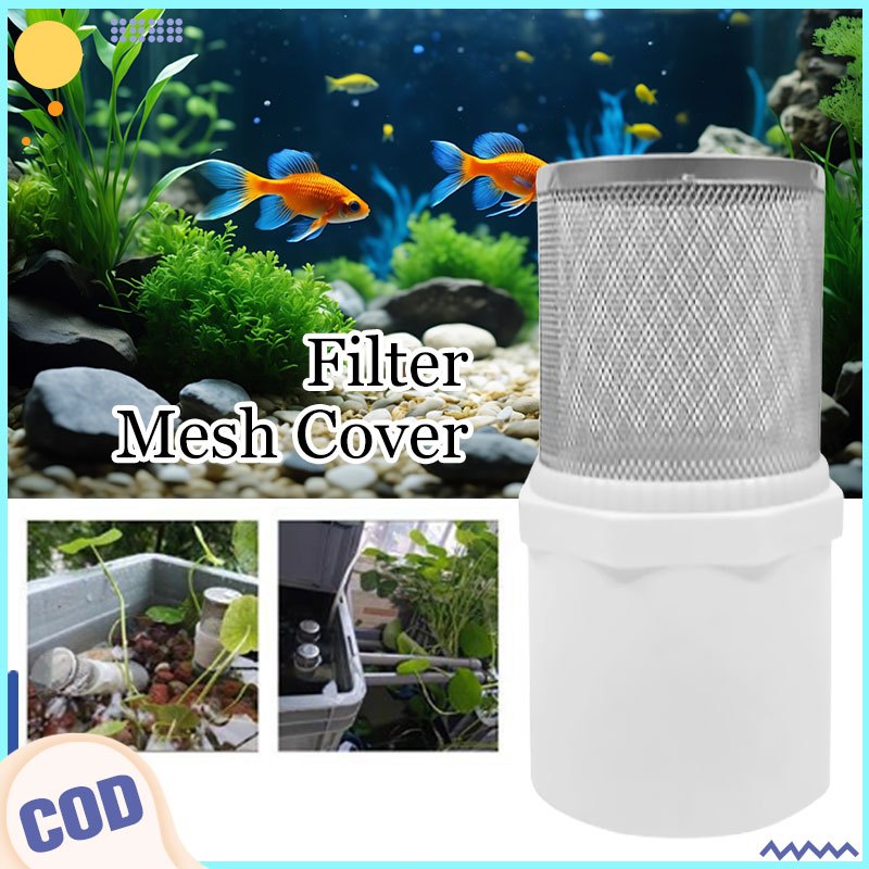 PVC Stainless Steel Filter Mesh Cover/Fish Tank Water Inlet Net Sieve ...