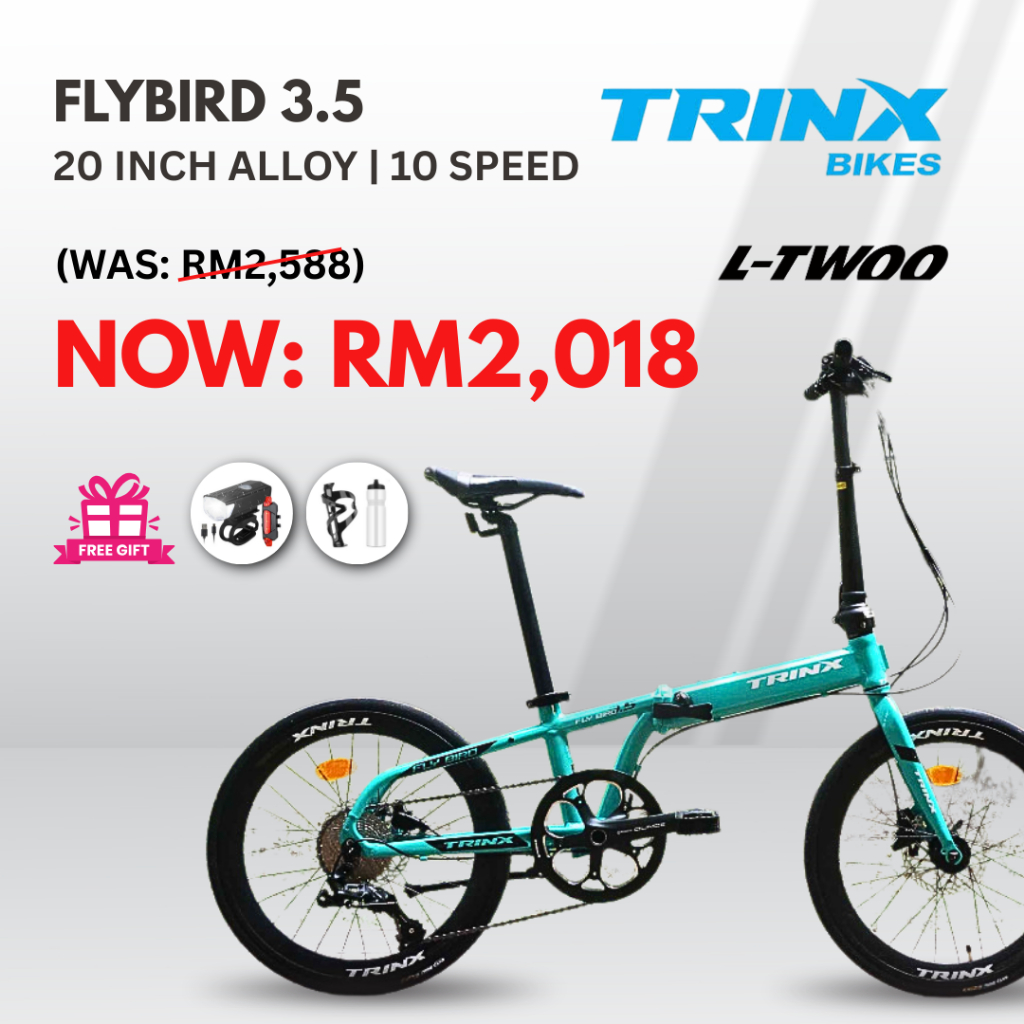 [FREE SHIPPING] Trinx Flybird 3.5 20” (451) L-Twoo 10 Speed Hydraulic ...