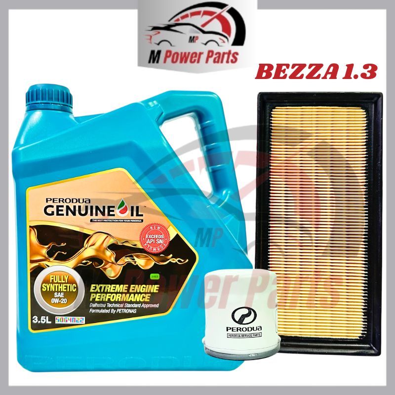 PERODUA Engine Oil 0w20 3.5L Fully Synthetic Minyak Hitam Enjin Oil ...