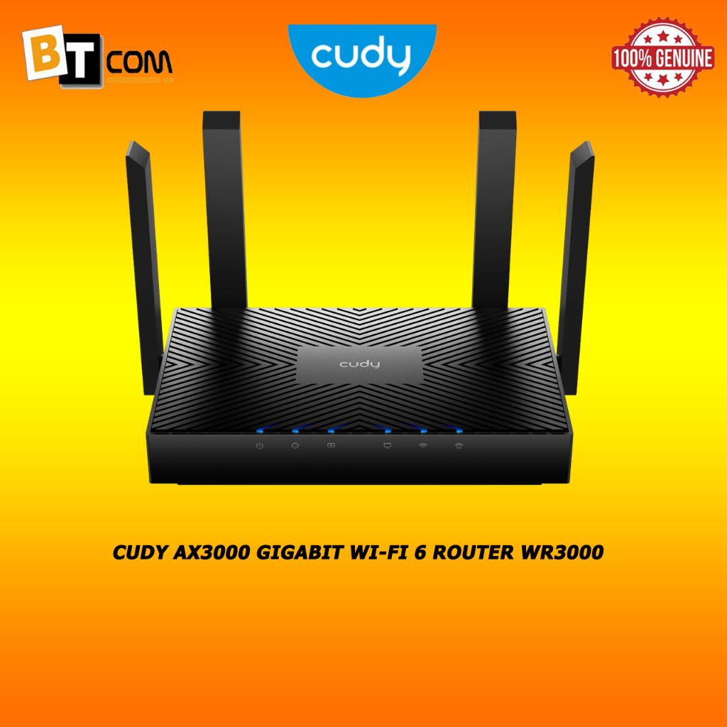CUDY AX3000 GIGABIT WI-FI 6 ROUTER WR3000 | Shopee Malaysia