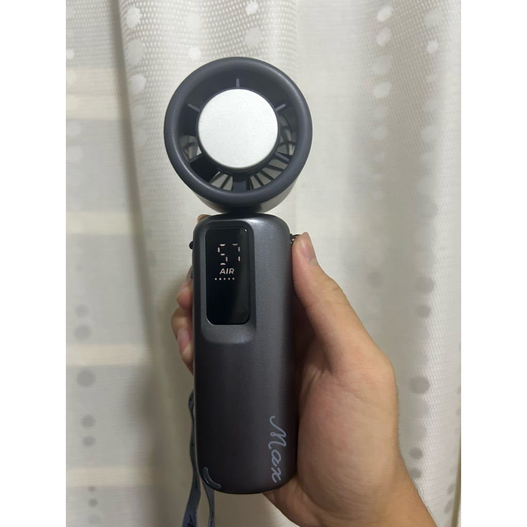 AUTHENTIC AMGRAS METAHELD FAN MAX PORTABLE HAND No Box | Shopee Malaysia