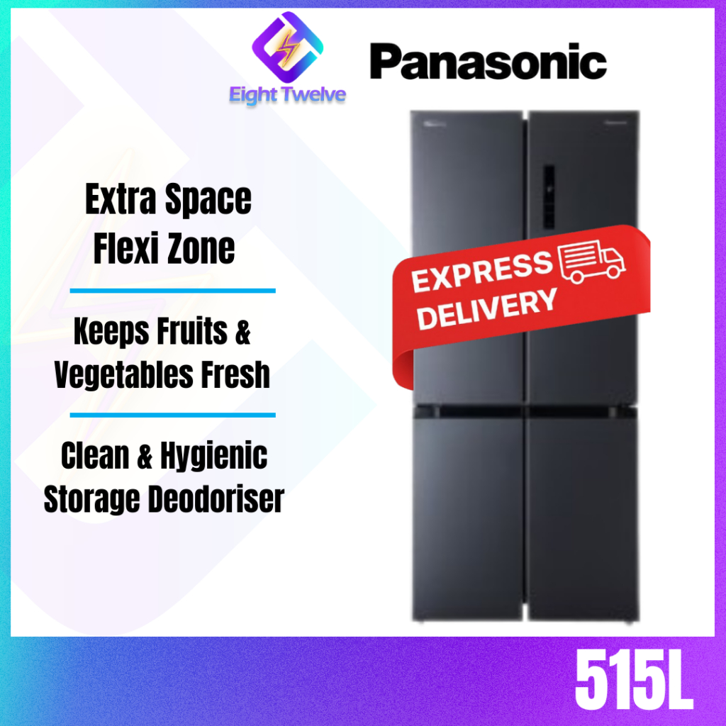 [Express Delivery] Panasonic Multi-Door Refrigerator NR-XC561CUZM ...