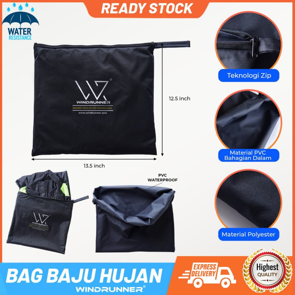 Bag Baju Hujan Kalis Air Storage Raincoat | Shopee Malaysia